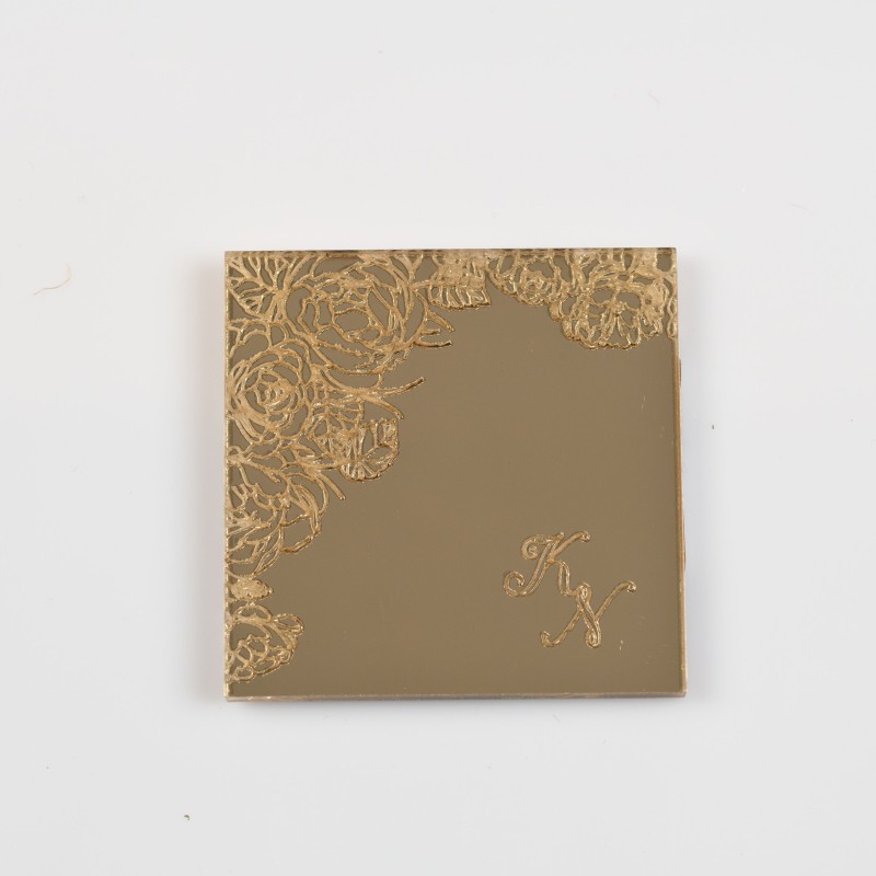Plexiglass στοιχείο ανάγλυφο 5Χ5cm